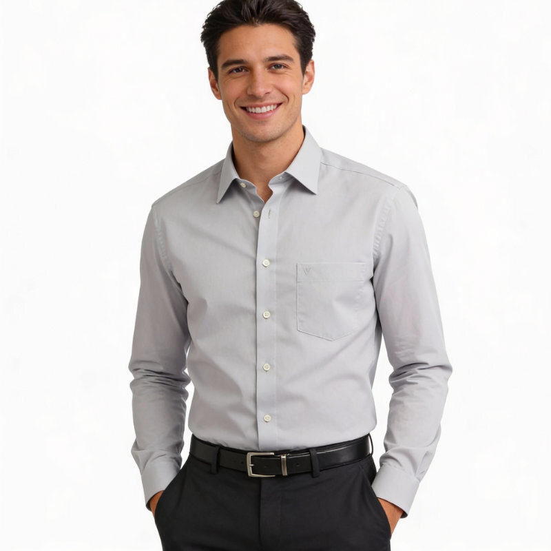 MARVELIS Hemd MODERN Fit Chambray langarm 41 (L) - Marvelis Hemden onli ...